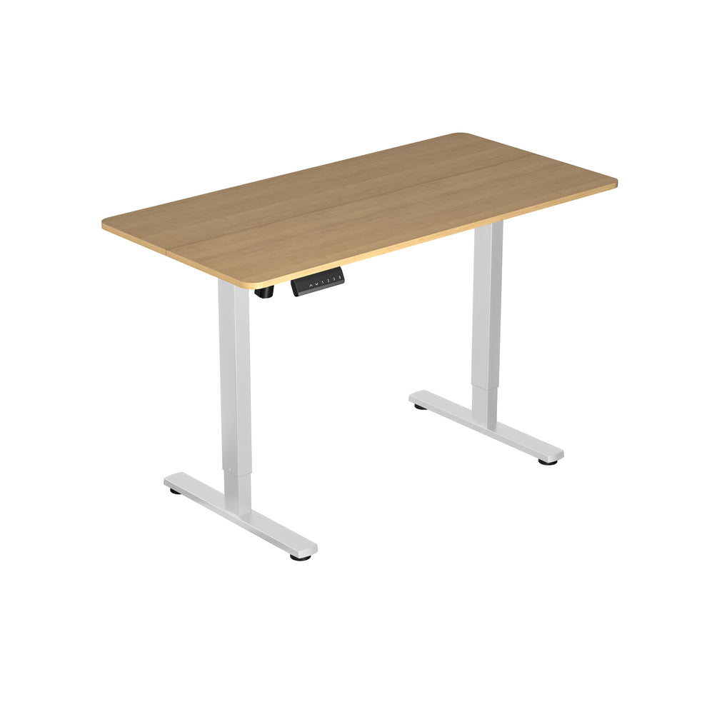 DESKIT ErgoLift Dual Sit Stand Desk - OAK